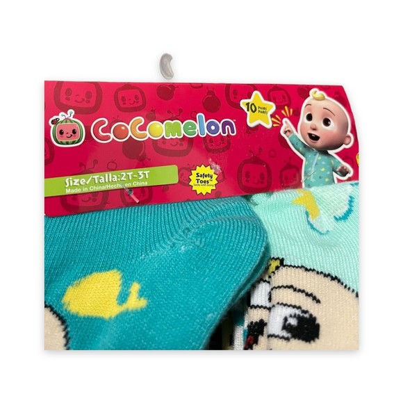 CoComelon | Accessories | Cocomelontoddler Infant Pack Socks Girlboy ...